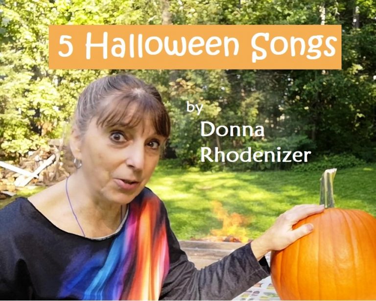 5 Halloween Songs - songs for preschool, elementary school and at home