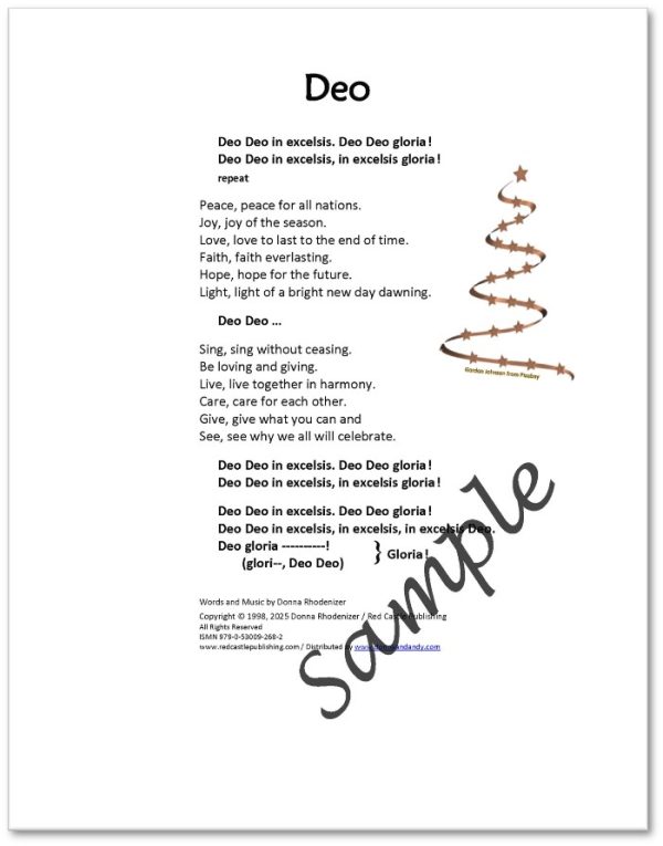 Deo / Sing Together / Winter, Winter by Donna Rhodenizer