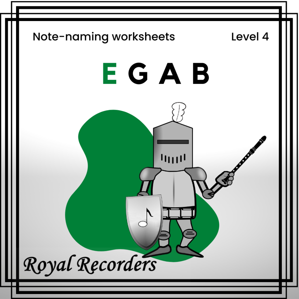 Note-naming Worksheets – Printable – FREE! - Royal Recorders