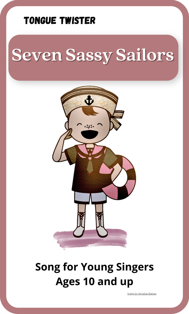 Tongue Twisters - Vocal Warm-ups - Donna Rhodenizer